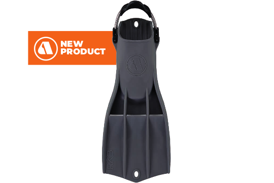 The Apeks RK3 is a rugged thermoplastic rubber fin.